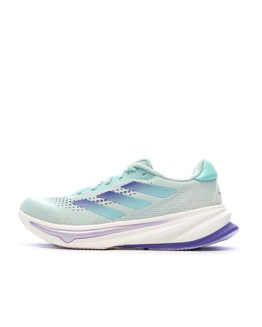 adidas Running Shoes Blue/purple Supernova | Lyst UK