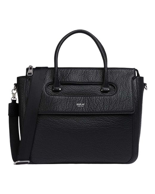 Replay Fw3798 Handbag in Black | Lyst UK