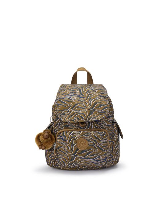 Kipling Backpack City Pack Mini Undersea Leaves Extra Small | Lyst