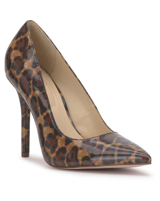Jessica Simpson Levila Pumps in Metallic | Lyst