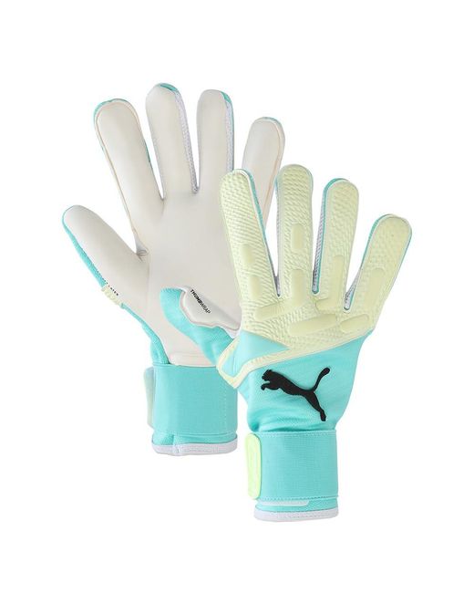PUMA Future Pro Hybrid Ederson Goalkeeper Gloves Size 10 in Blue for ...