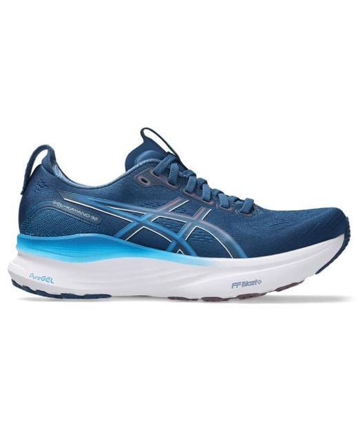 Asics Gel-kayano 32 Running Shoes in Blue | Lyst UK