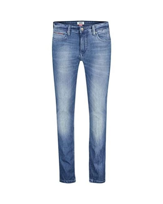 Tommy Hilfiger Tommy Jeans Tapered Steve Slim Jeans in Blau fur Herren Lyst DE