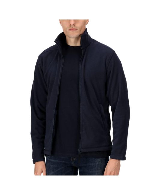Regatta Micro Full Zip Fleece Jacket in Blue for Men | Lyst UK