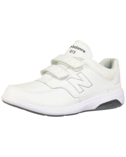 New Balance Leather Mw813 Hook And Loop In White For Men Save 81