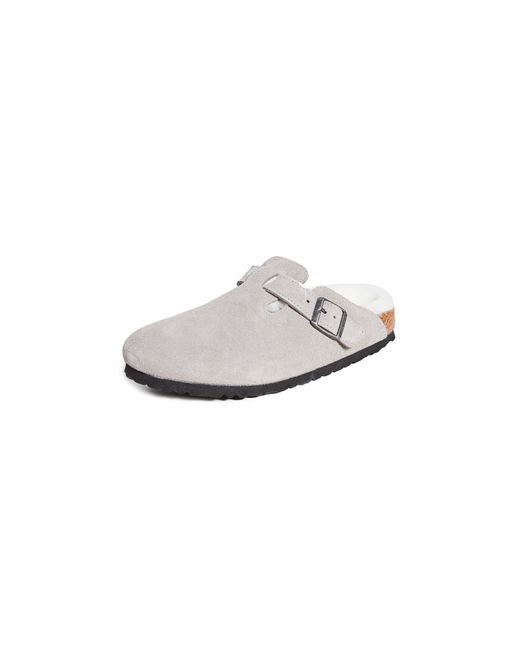 Birkenstock Boston Clog in White | Lyst UK