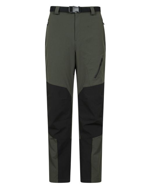 Mountain Warehouse Regular Length Green in Grey for Men | Lyst UK