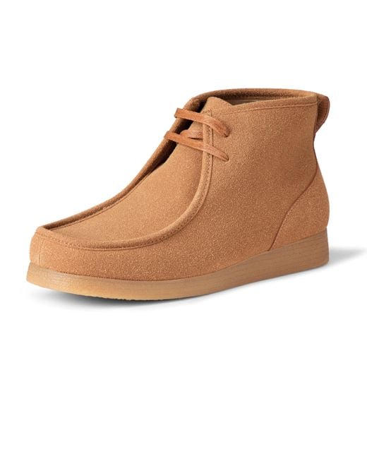 Amazon Essentials Chukka Moc Toe Boots in Brown for Men | Lyst