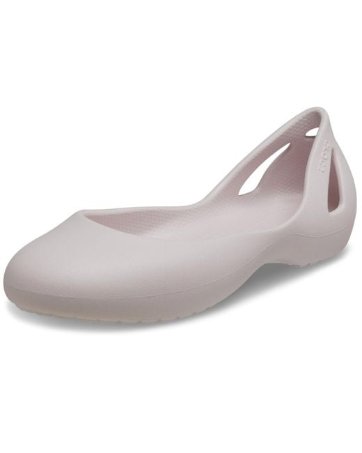 Crocs™ Ballet Shoes in Grey | Lyst UK