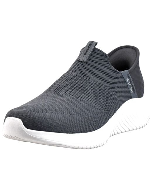 Skechers Ultra Flex 3.0 Smooth Step Hands Free Slip-ins Loafer in Black ...
