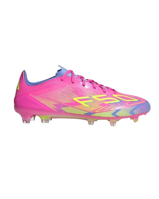 adidas Mens F50 Pro Firm Ground Soccer Cleats - Pink, Pink, 9.5 Uk for ...