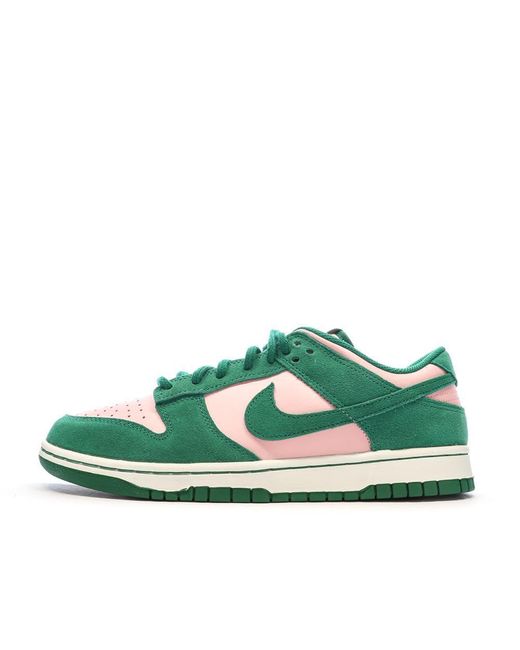 Nike Pink/green Sneakers Dunk Low Retro for Men | Lyst UK