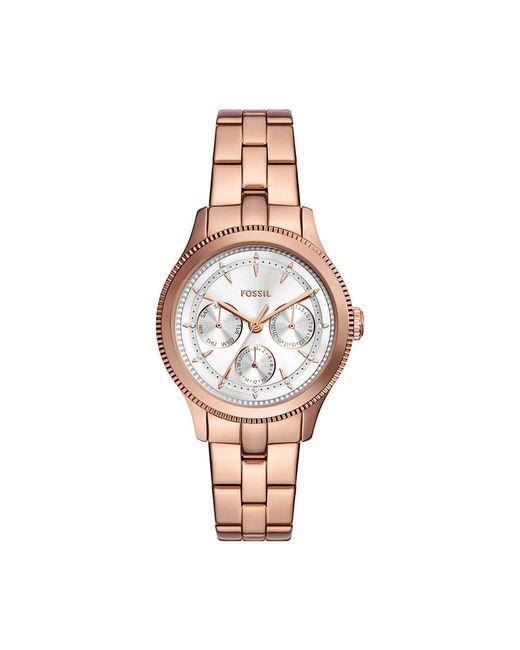 Fossil Bq3993 Ladies Brynn Watch in Metallic | Lyst UK