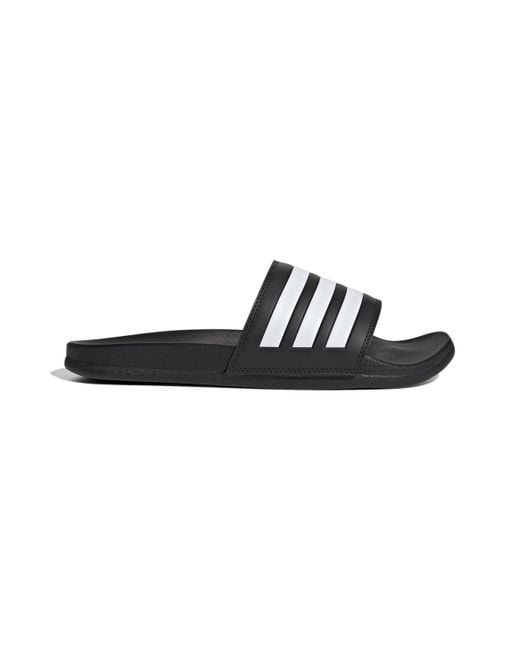 adidas Adilette Comfort Slides in Black | Lyst UK