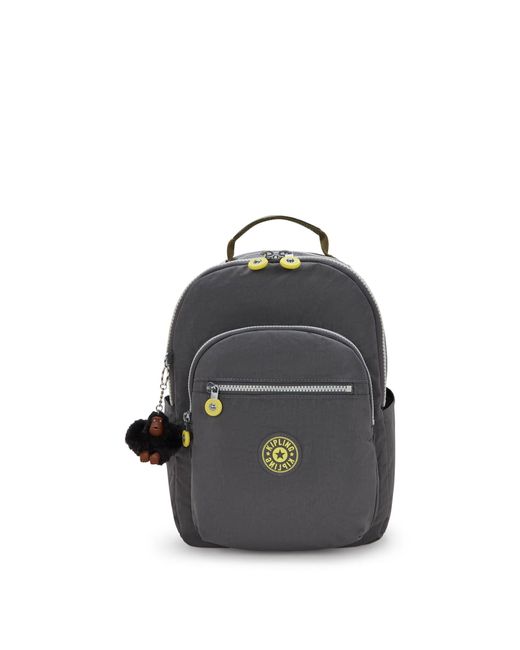 Kipling Seoul Small Printed Tablet Backpack in Black | Lyst UK