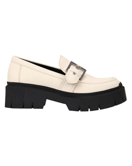 HUGO Kris_loafer_bkclt Flats in Black | Lyst UK