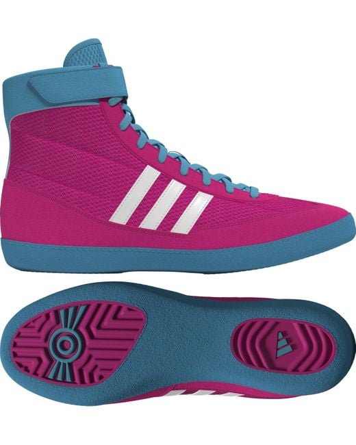 adidas Combat Speed 4 Wrestling Shoes in Purple for Men | Lyst UK