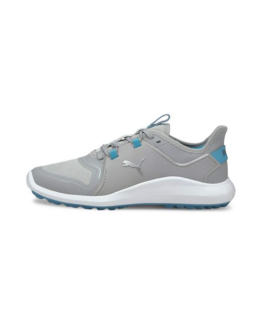 PUMA Ignite Fasten8 Golf Shoe in Grey | Lyst UK