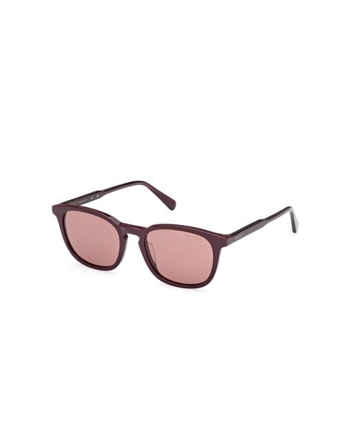 GANT Gafas -ga00017 C: Shiny Bordeaux 51x19x42,7x145 in Black for Men ...