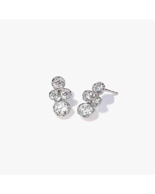 Annoushka Whoopsie Daisy Constellation Stud Earrings in White | Lyst UK