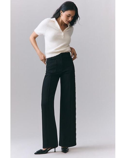 Maeve The Colette Full-Length Track Pant By in Black | Lyst UK
