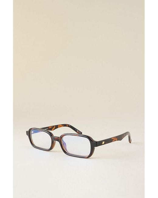 Le Specs Pilferer Light Glasses in Natural | Lyst UK