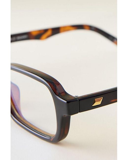 Le Specs Pilferer Light Glasses in Natural | Lyst UK