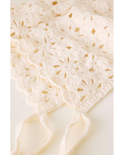 By Anthropologie Crochet Bonnet in Natural | Lyst UK