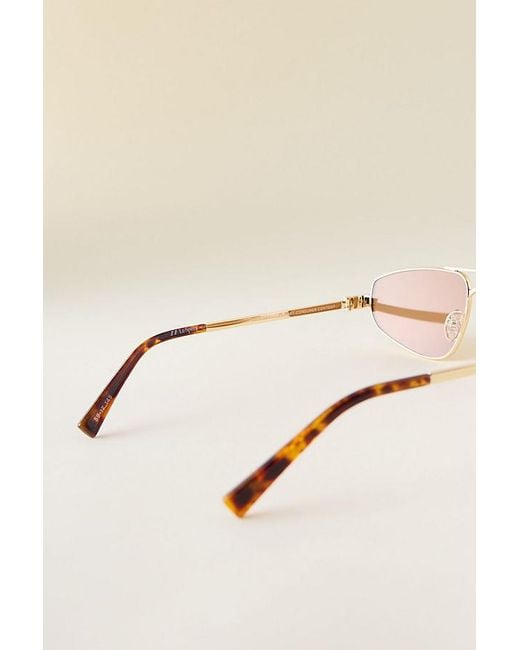 Le Specs Treasure Aviator Sunglasses in Natural | Lyst UK