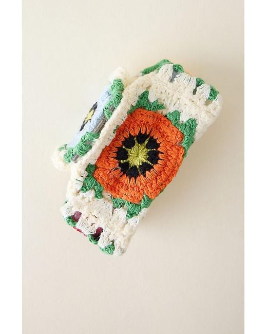 By Anthropologie Crochet Claw Clip in White | Lyst UK