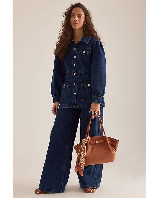 By Anthropologie Zebra Print Hair Scarf in Natural | Lyst UK