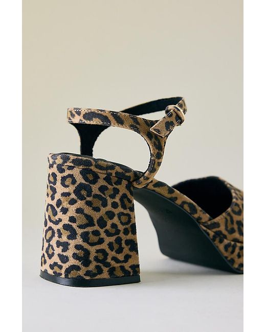 Kelsi Dagger Brooklyn Edna Leopard Platform Heels | Lyst UK