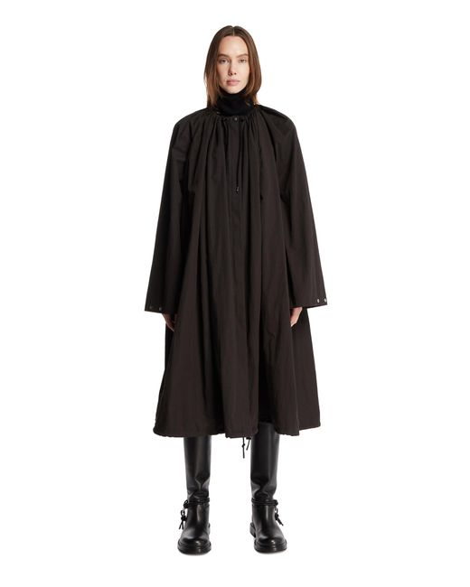 TOTEME Parachute Coat in Black | Lyst UK