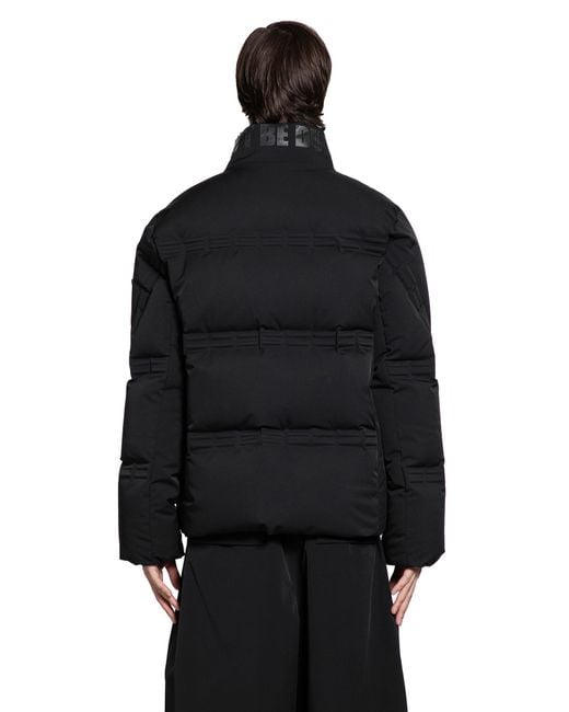 Moncler Genius Asap Rocky Rally Short Down Jacket in Black for Men | Lyst