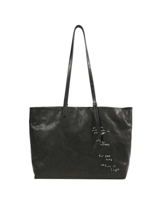 Ann Demeulemeester 'The Return Of Light' Bes Tote Bag in Black | Lyst UK