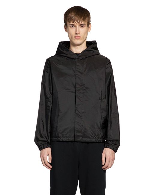 Moncler Grandans Windbreaker Jacket in Black for Men | Lyst UK