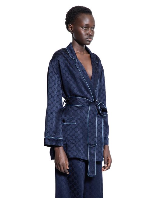 Gucci Shirts in Blue | Lyst