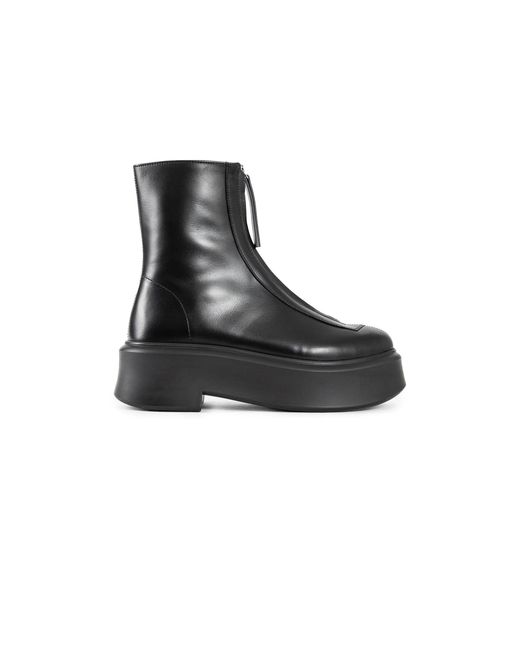 The Row Zipped Boots I in Black | Lyst UK