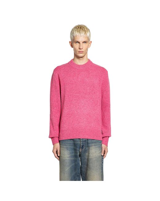 sunflower Moon Donegal Sweater in Pink for Men | Lyst UK