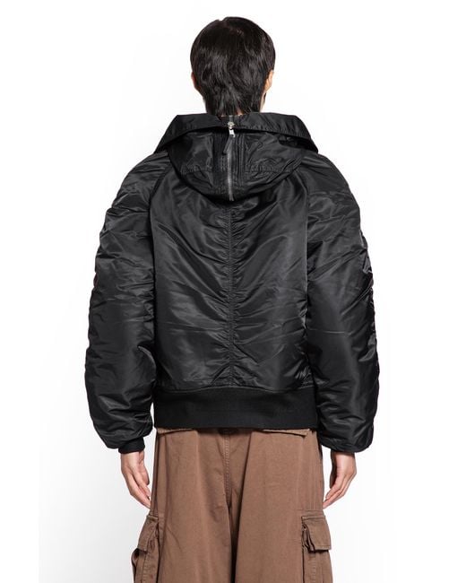 ERL Flight Bomber Jacket in Black for Men | Lyst UK
