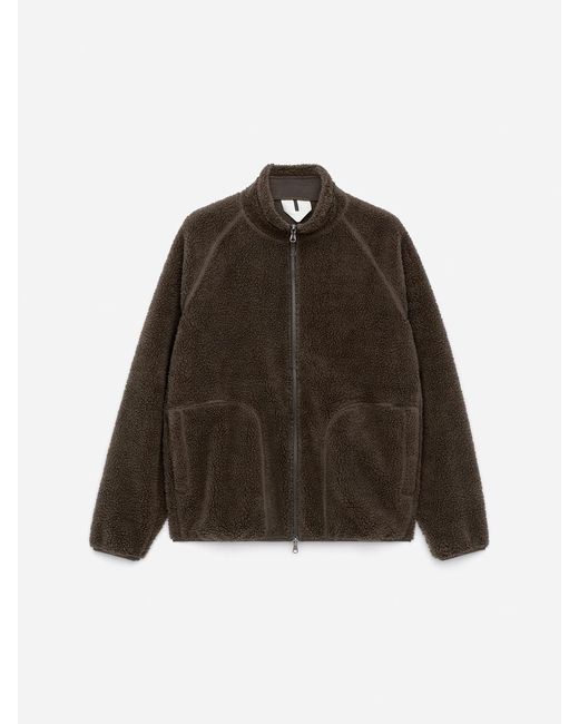 ARKET Pile Jacket in Brown for Men | Lyst UK