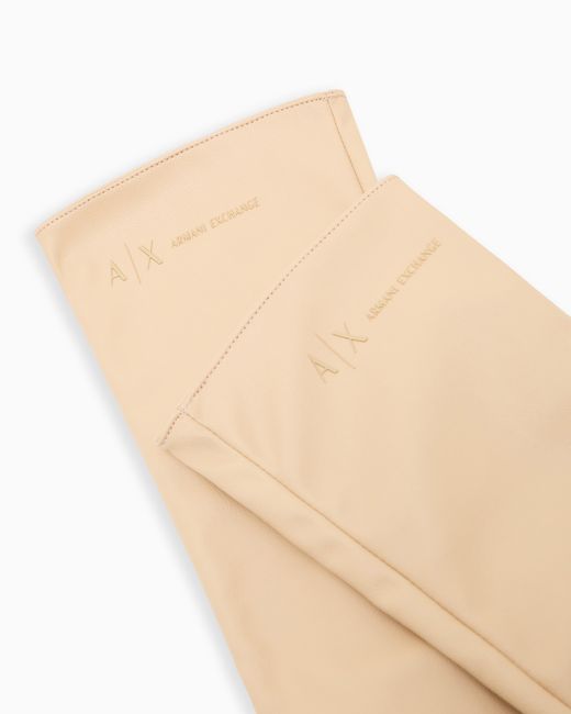ARMANI EXCHANGE Gloves in White | Lyst UK