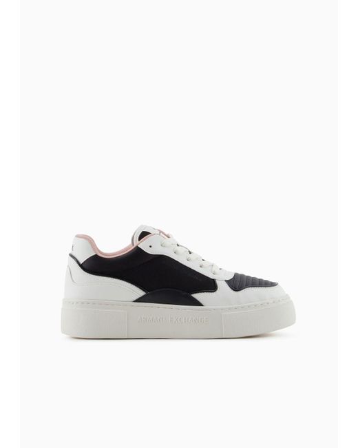Giorgio Armani Sneakers in White | Lyst