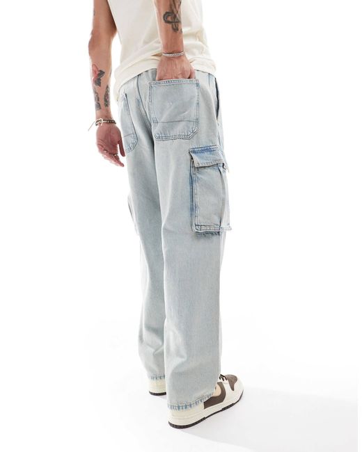 Jack & Jones Alex Baggy Jean With Cargo Pockets in Blue for Men | Lyst Jack & Jones Alex Baggy Jean With Cargo Pockets in Blue for Men | Lyst