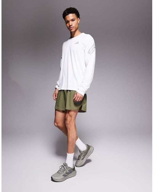adidas Originals Adidas Running Adi35 Shorts in Green for Men | Lyst UK
