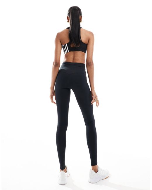 ASOS Tall Icon Bum Sculpt Gym legging With Inner Pocket in Blue | Lyst