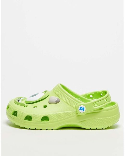 Crocs™ Monsters Inc Mike Clogs in Green | Lyst UK