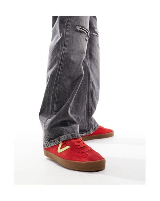 Vans Sport Low in Red for Men | Lyst