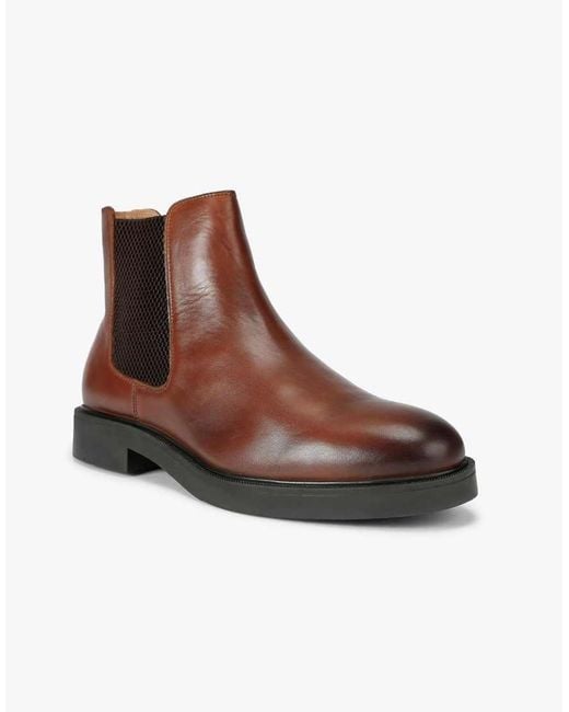 KG by Kurt Geiger Douglas Chelsea Boots in Brown for Men | Lyst UK