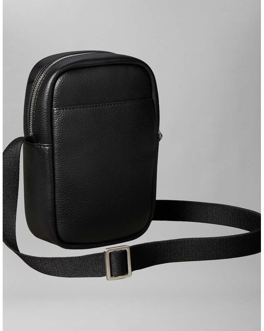 Calvin Klein Jeans Slim Reporter Cross Body Bag in Black for Men | Lyst UK